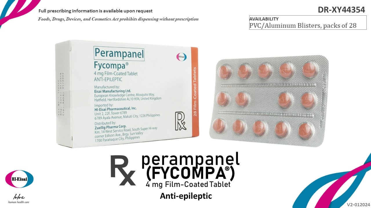 FYCOMPA 4mg Archives - HI-Eisai Pharmaceutical Inc.