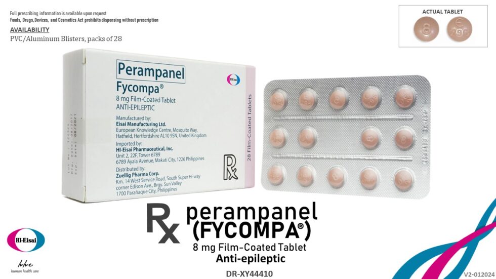 FYCOMPA 8mg Archives - HI-Eisai Pharmaceutical Inc.